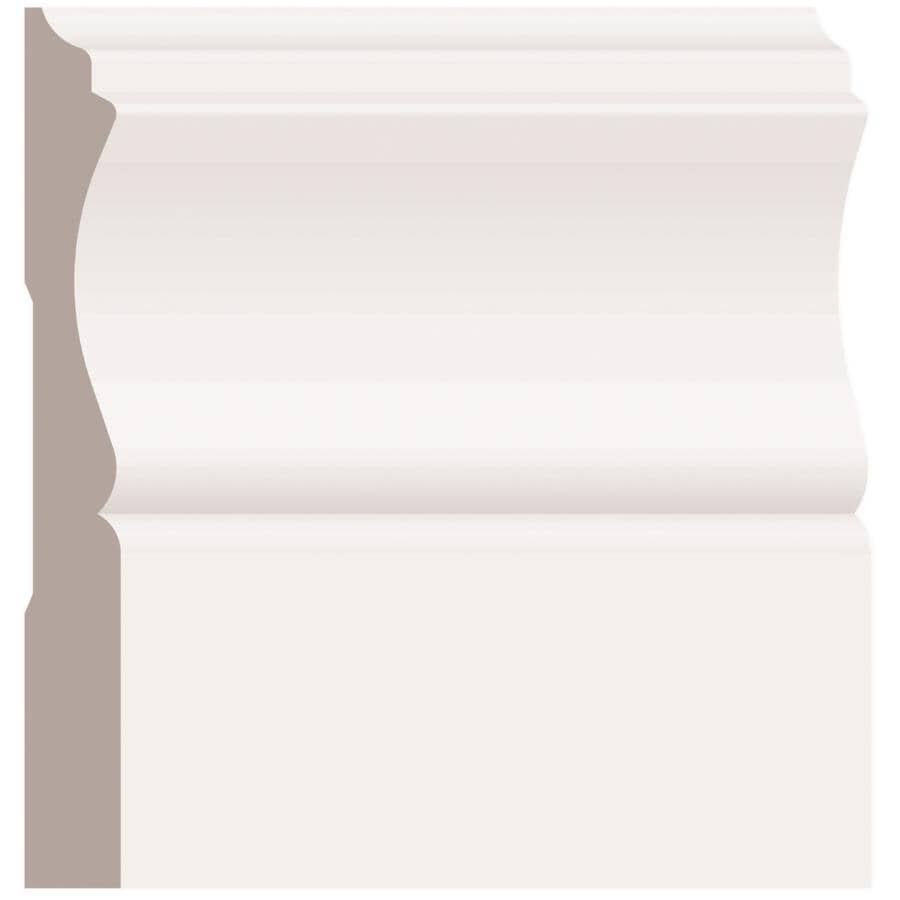 ALEXANDRIA MOULDING 3/8" x 3-1/4" Medium Density Fibreboard Primed ...