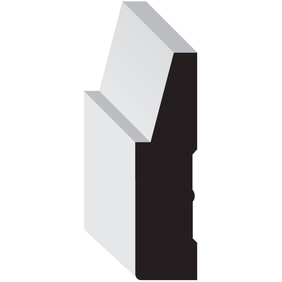 METRIE 3/4" x 2-3/4" x 7' Medium Density Fibreboard Primed Casing Step ...