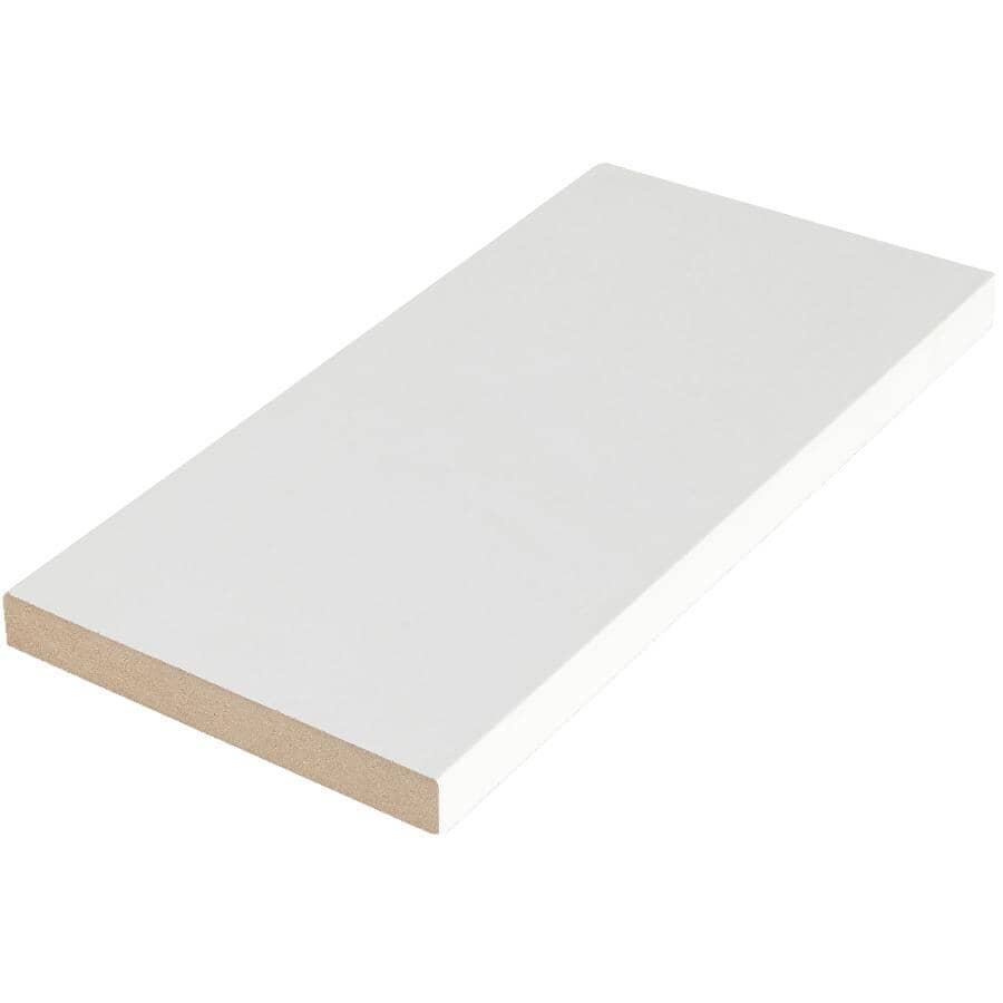 ALEXANDRIA MOULDING 1/2" x 3-7/8" Medium Density Fibreboard Primed ...