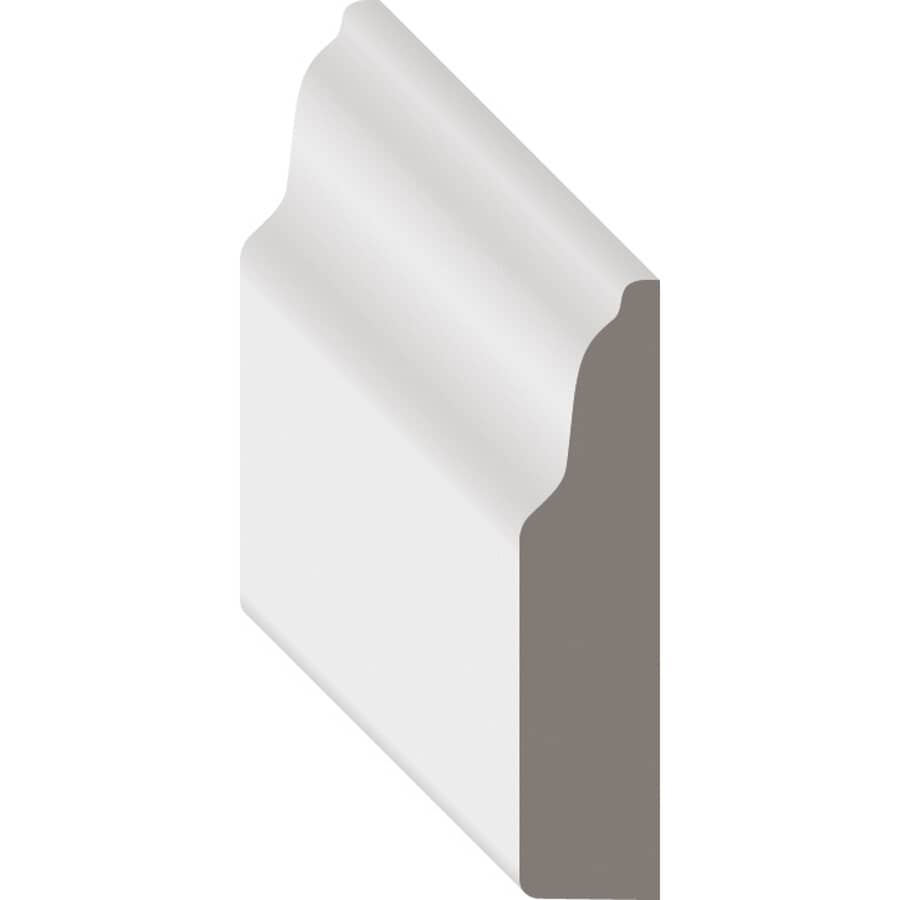 METRIE 3/8" x 1-3/8" x 7' Medium Density Fibreboard Primed Colonial ...