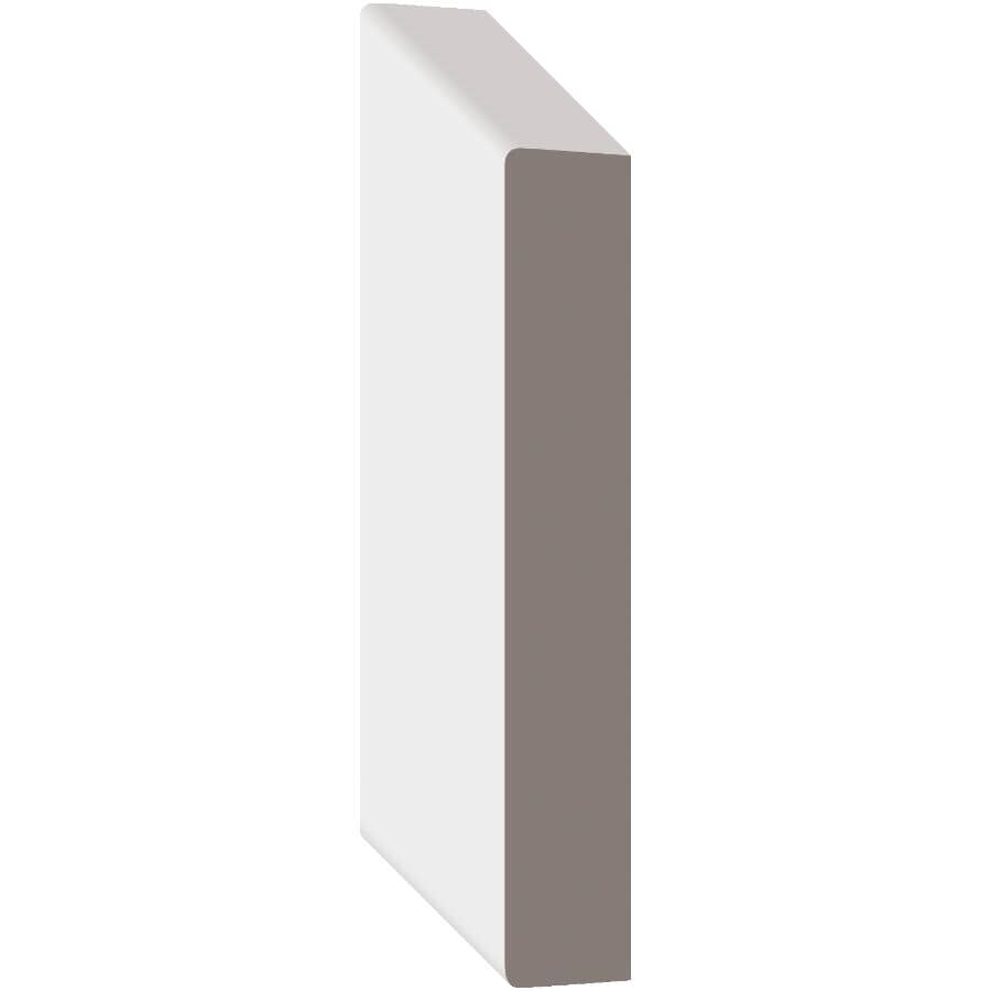 METRIE 1" x 5" x 7' Finger Jointed Pine Primed Flat Jamb Moulding ...