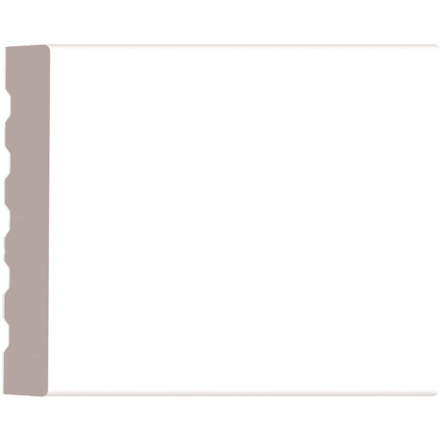 ALEXANDRIA MOULDING 11/16" x 4-9/16" x 7' Finger Jointed Pine Primed ...