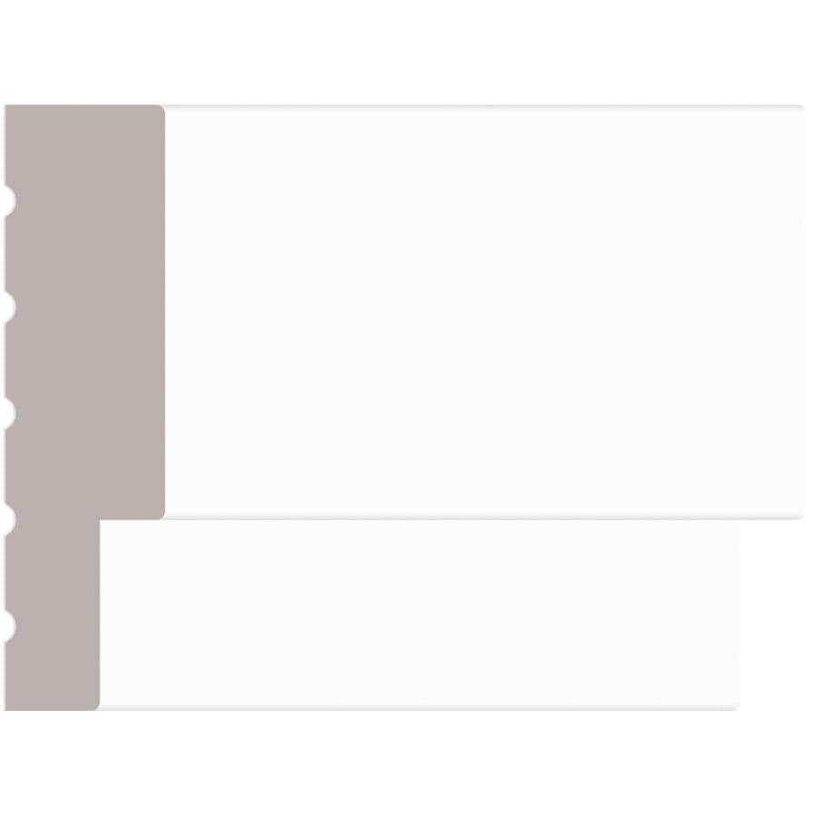 ALEXANDRIA MOULDING 1-1/4" x 4-9/16" x 7' Finger Jointed Pine Primed ...