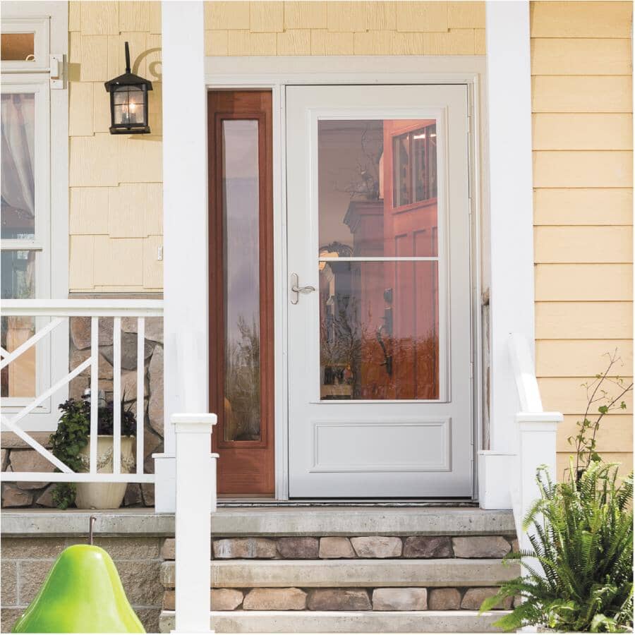 LARSON 36" X 81" Lifestyle Screen Away Midview Woodcore Storm Door ...