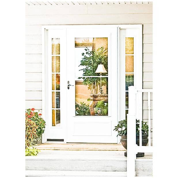 LARSON 36" X 81" Lifestyle Screen Away Midview Woodcore Storm Door ...