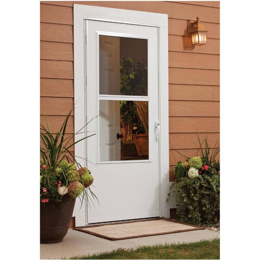 LARSON 34" X 80" LifeCore Reversa Screen Single Vent Midview Woodcore ...