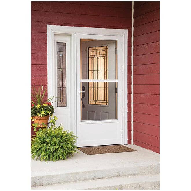 LARSON 34" x 80" Classic Midview Aluminum Storm Door | Home Hardware