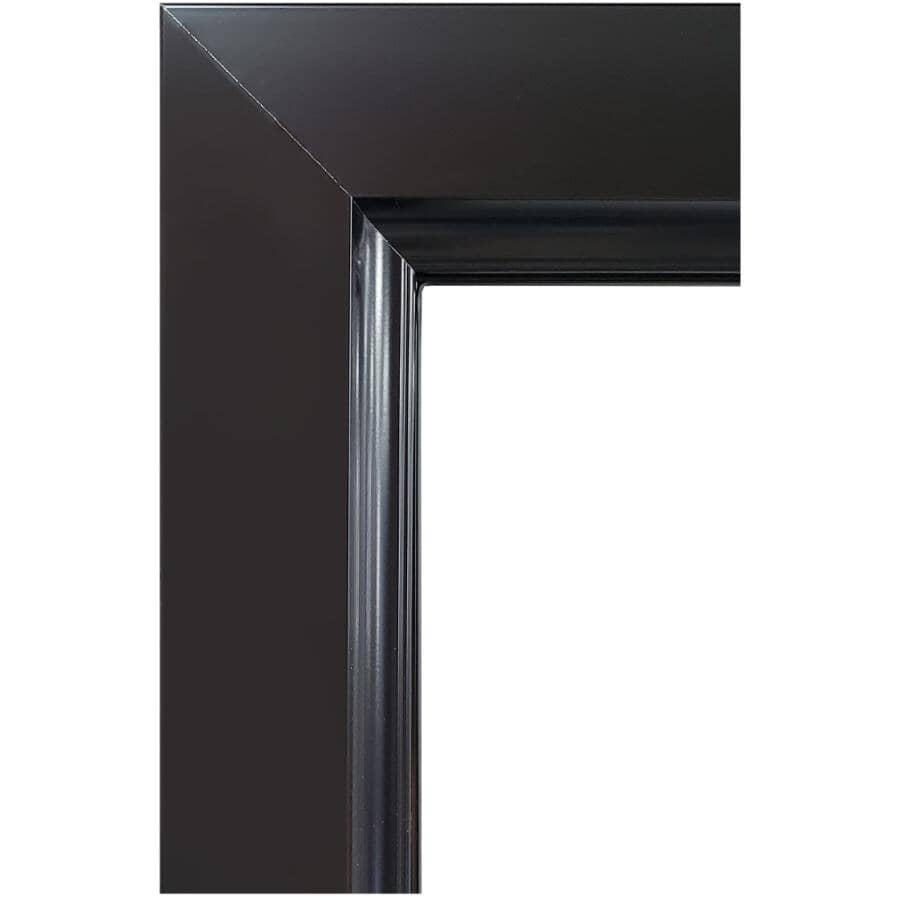 EVERLAST 36" x 80" Left Hand Full View 1 Lite Aluminum Storm Door ...