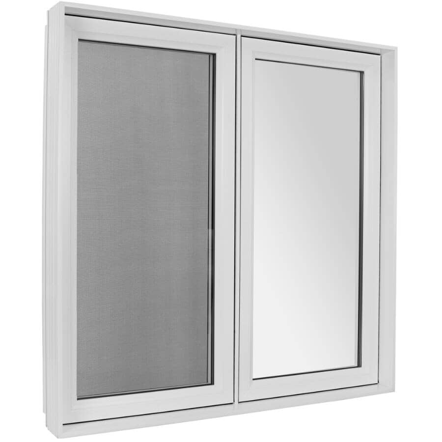 DIMENSIONS PORTES ET FENETRES 46" x 46" XO LEA Vinyl Casement Window ...