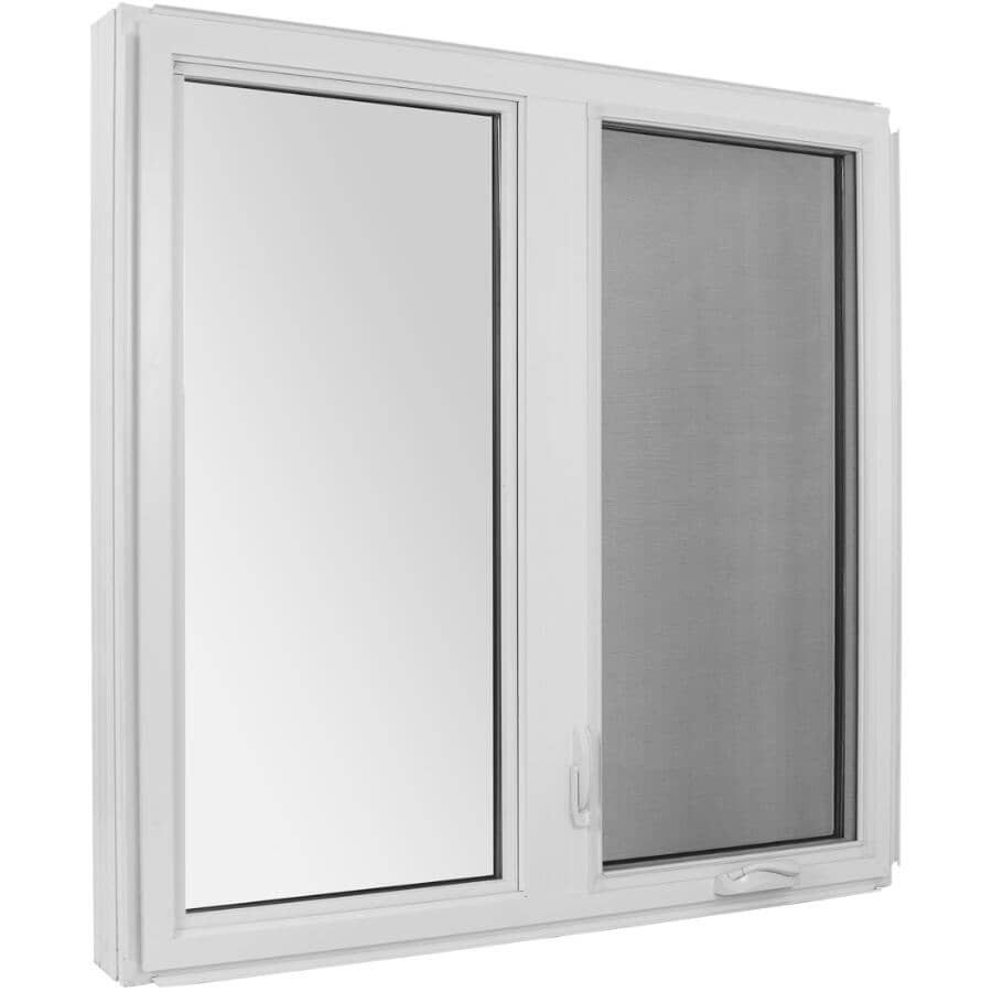 DIMENSIONS PORTES ET FENETRES 46" x 46" XO LEA Vinyl Casement Window ...