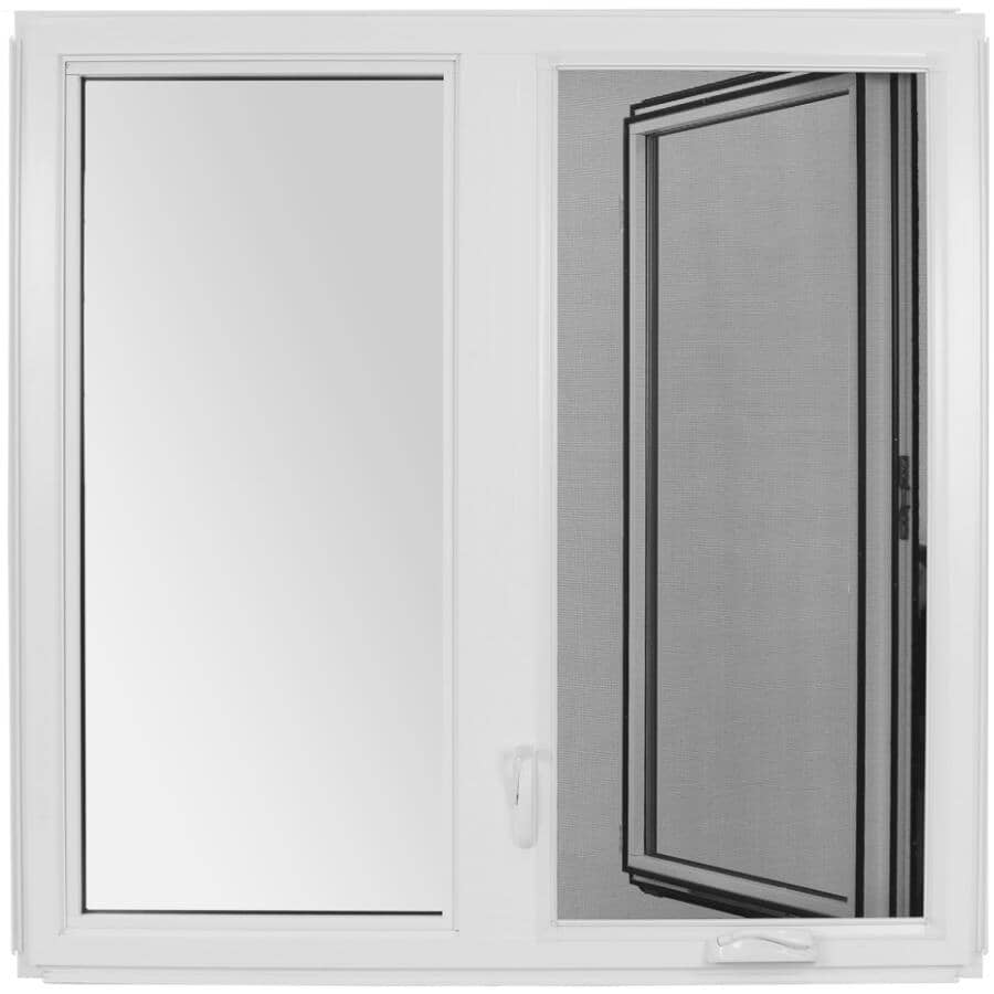 DIMENSIONS PORTES ET FENETRES 46" x 46" XO LEA Vinyl Casement Window ...