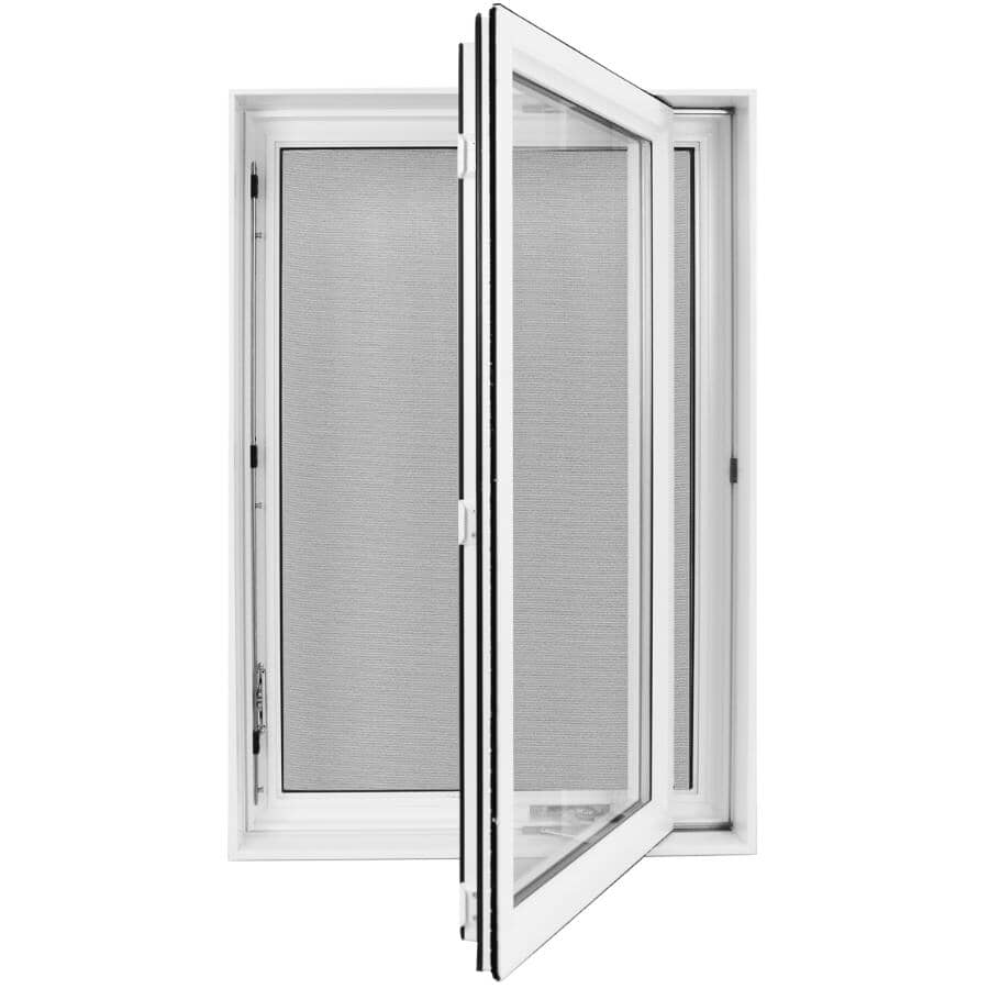 DIMENSIONS PORTES ET FENETRES 31" x 46" XO LEA Vinyl Casement Window ...
