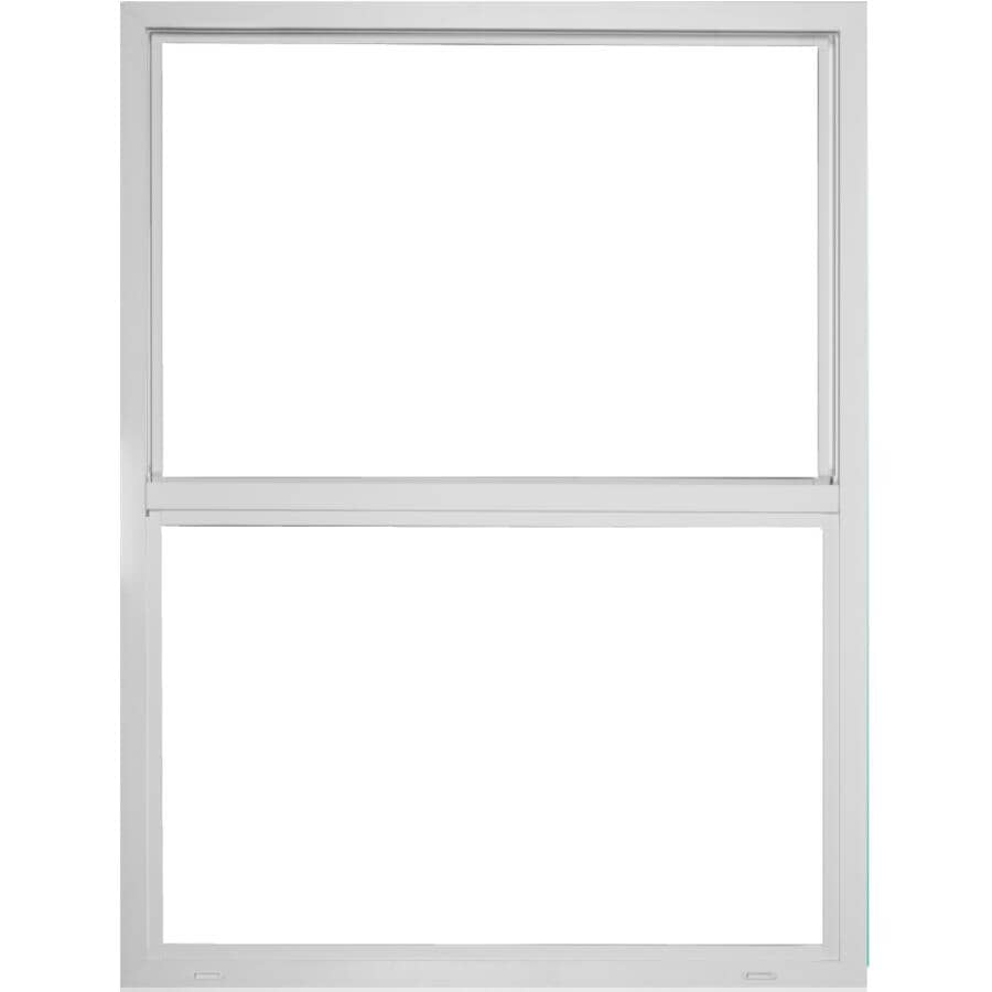 ALL WEATHER WINDOWS 24" x 48" Metro Vinyl Single Hung Window | Home ...