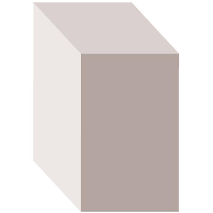 ALEXANDRIA MOULDING 1/2" x 3/4" Hemlock Surfaced Four Sides Moulding ...