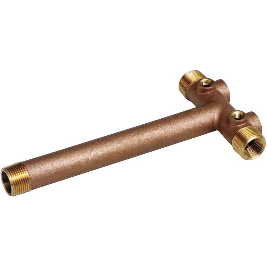 PROJEX 10" Brass Tank Tee | Home Hardware