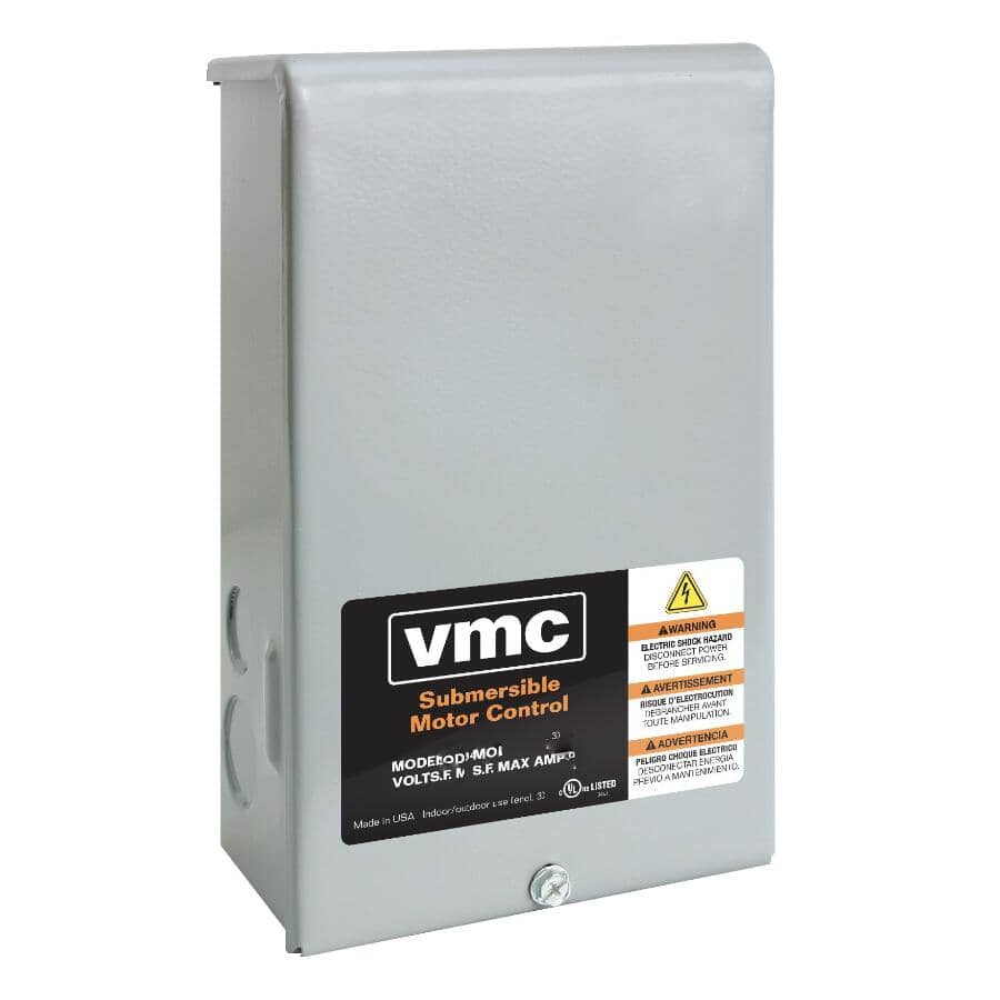 VMC 1/2 HP 230V Control Box for Submersible Pumps | Home Hardware