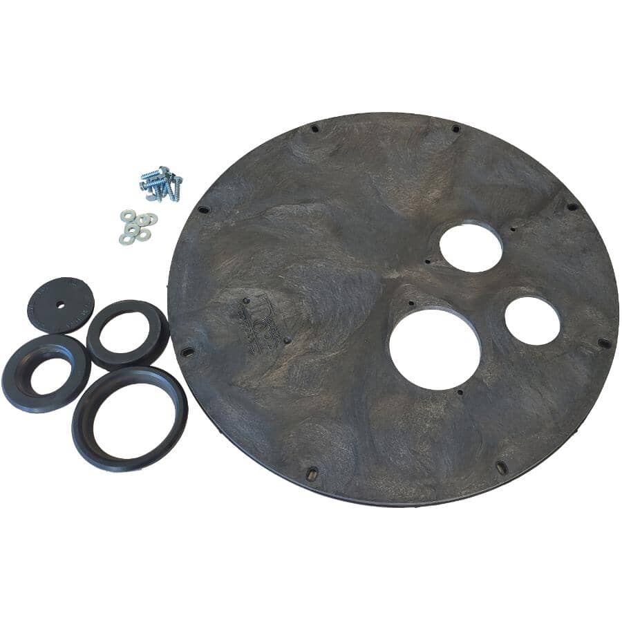 SOLENO 18" Locking Lid for Sealed Sump Pump Liner | Home Hardware