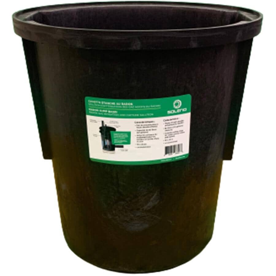 SOLENO 18" x 22" Sealed Sump Pump Liner | Home Hardware