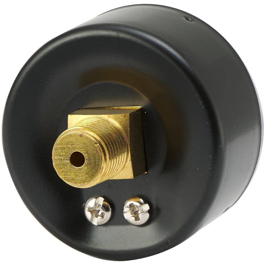 PROJEX 1/4" Back Mount Pressure Gauge | Home Hardware