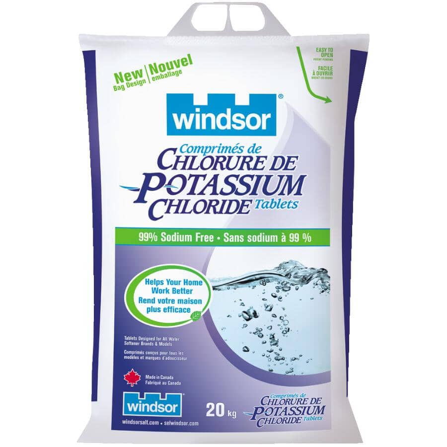 WINDSOR SALT Potassium Chloride Water Softener Salt | Home Hardware