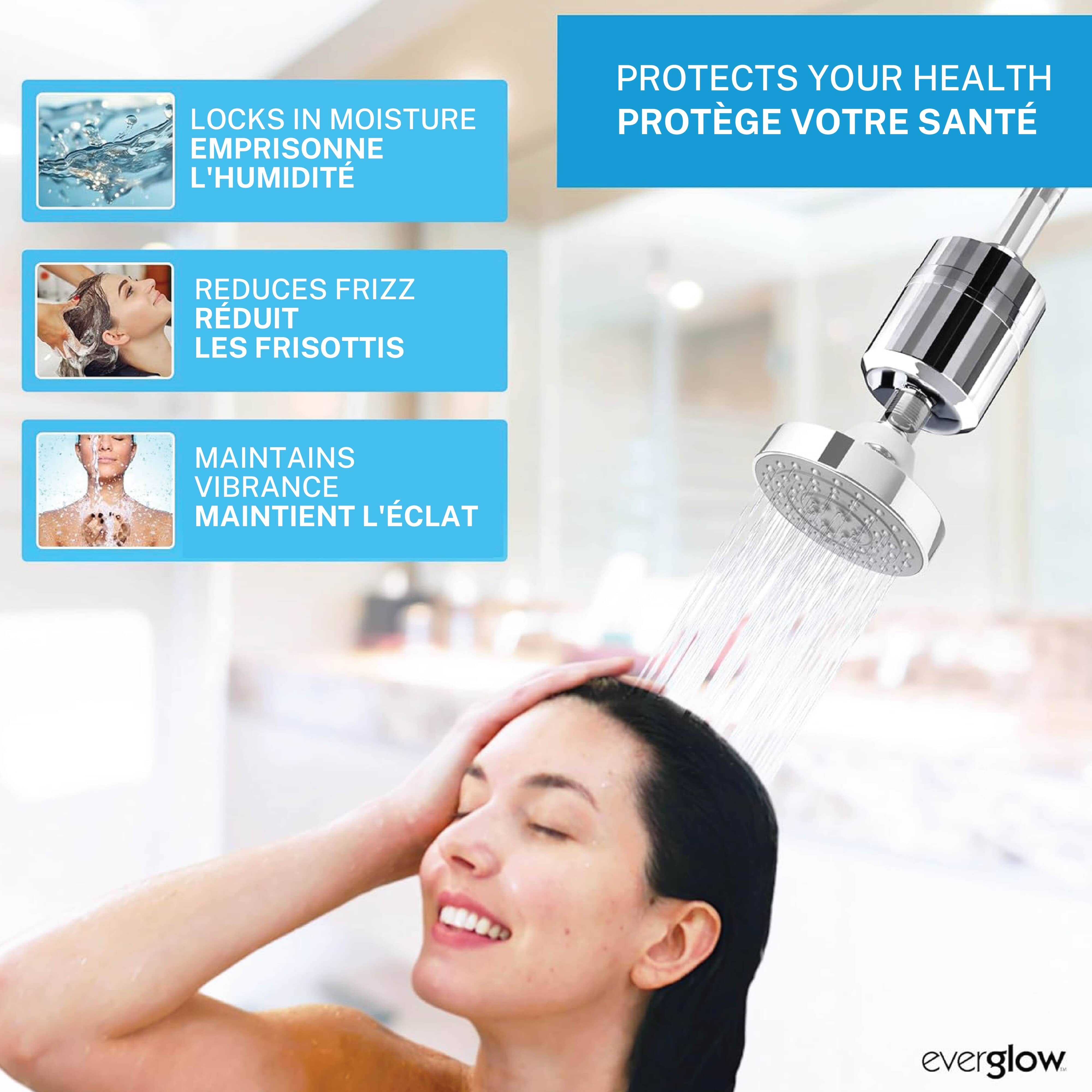EVERGLOW Multi Stage Shower Filter | Home Hardware