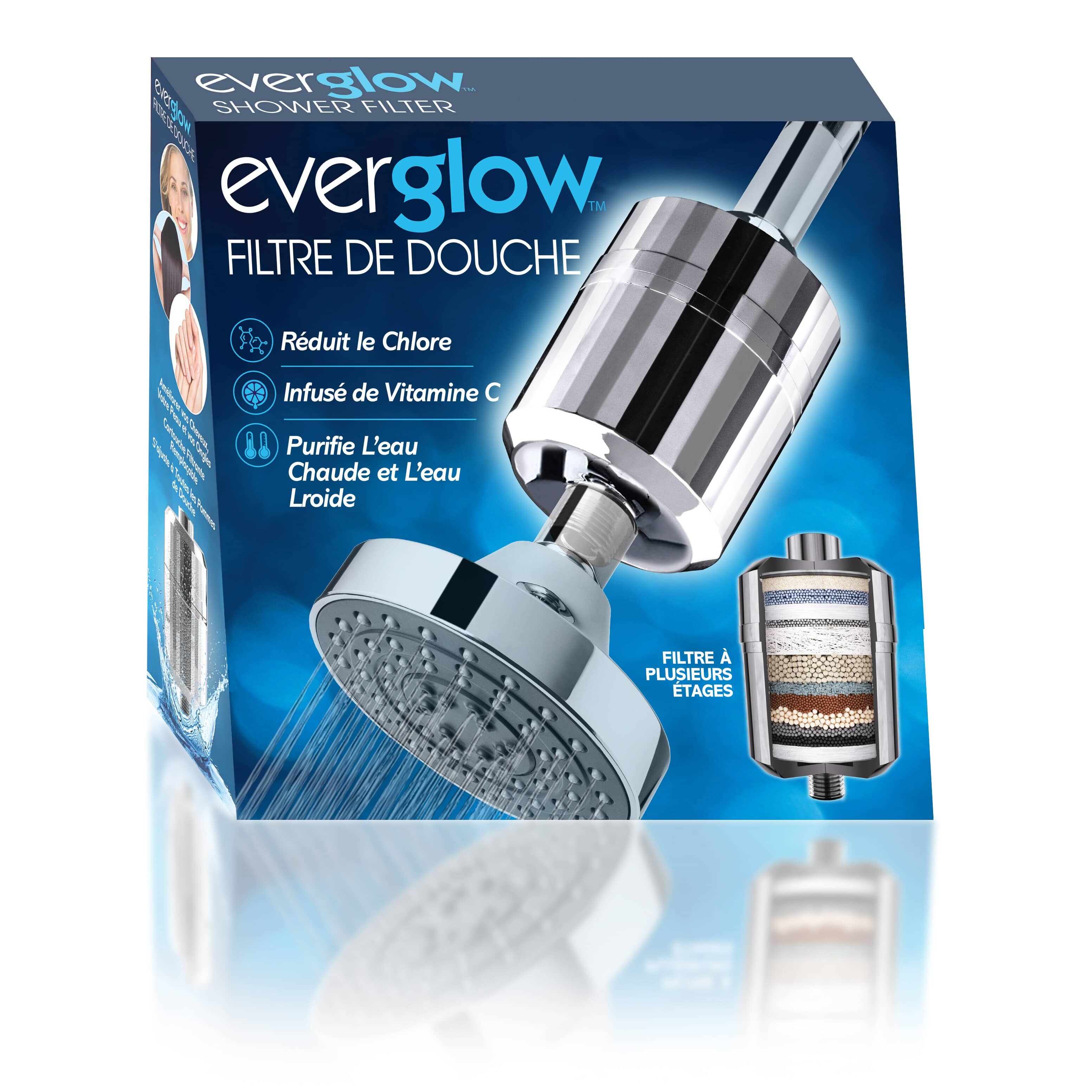 EVERGLOW Multi Stage Shower Filter | Home Hardware