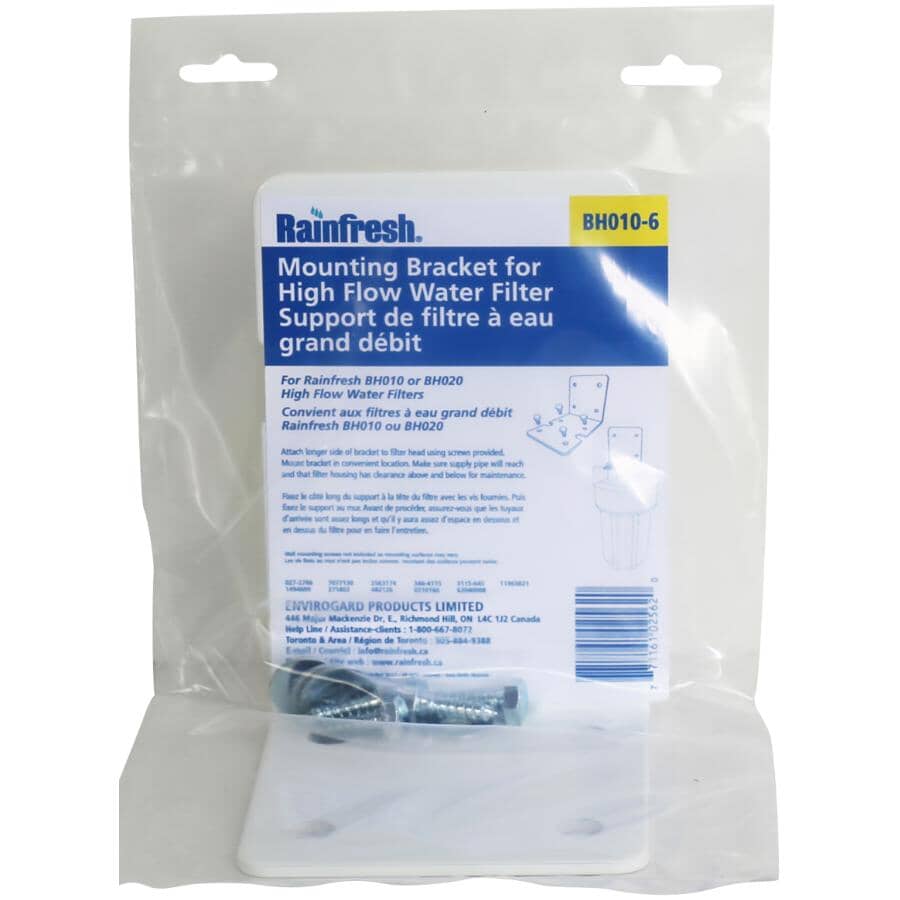 RAINFRESH High Flow Water Filter Mounting Bracket | Home Hardware