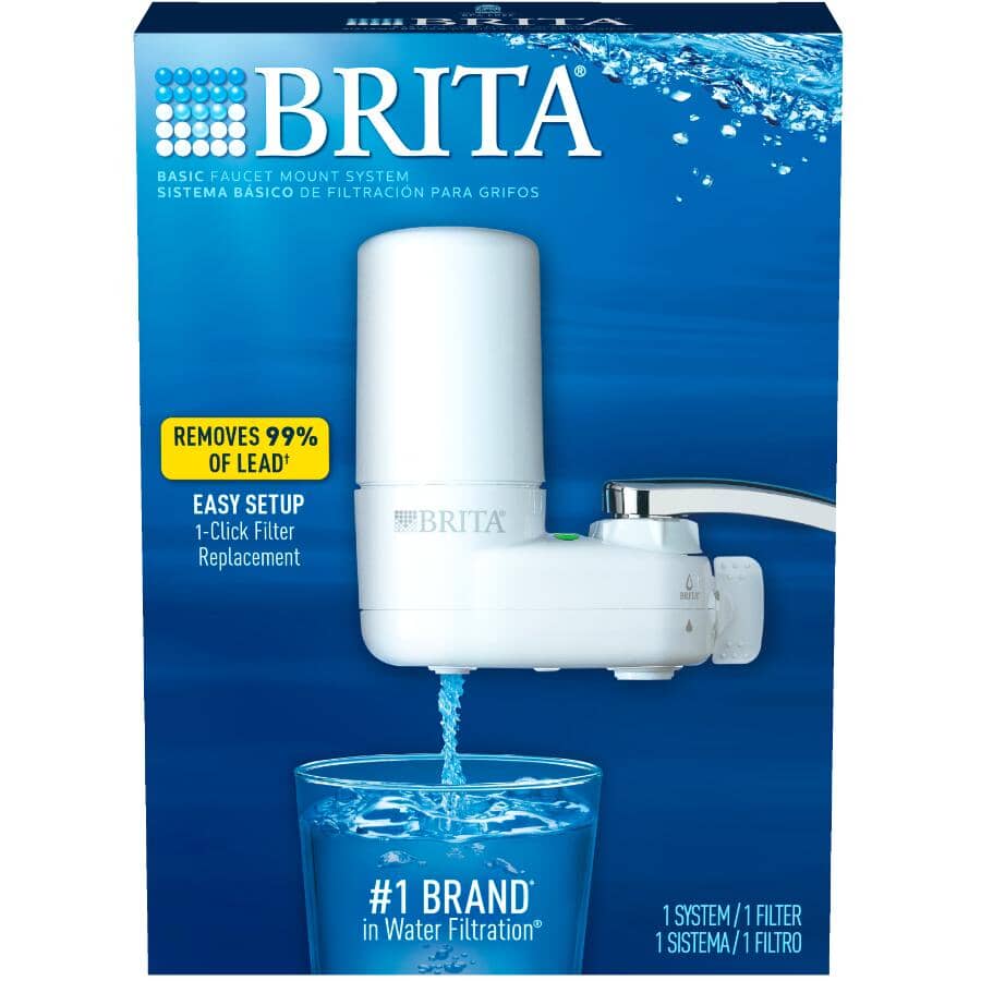 BRITA Basic On Tap Faucet Water Filtration System | Home Hardware