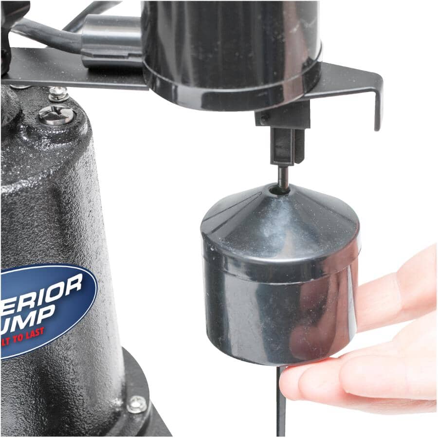 SUPERIOR PUMP 1/3 HP Submersible Cast Iron Sump Pump | Home Hardware