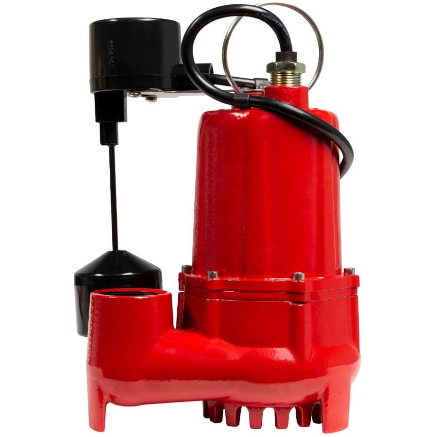 RED LION 1/3 HP Submersible Cast Iron Sump Pump | Home Hardware