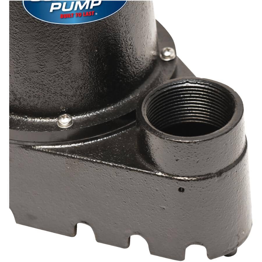 SUPERIOR PUMP 1/3 HP Submersible Cast Iron Sump Pump | Home Hardware