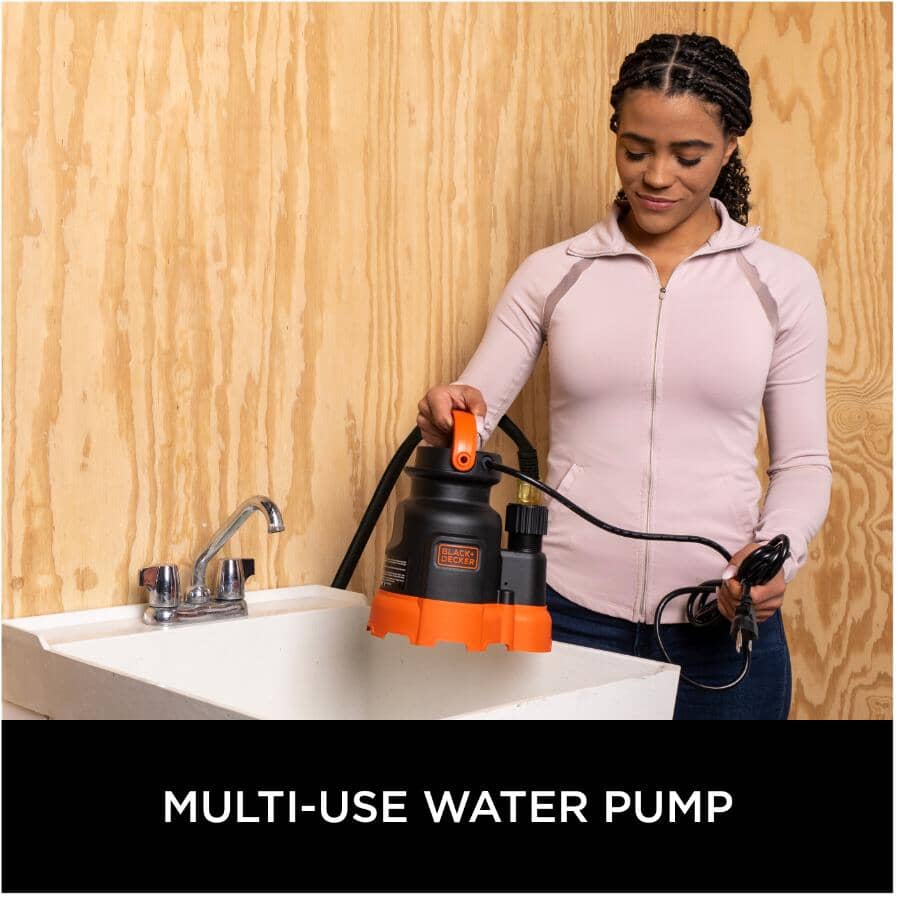 BLACK & DECKER 1/6 HP Thermoplastic Multi | Home Hardware