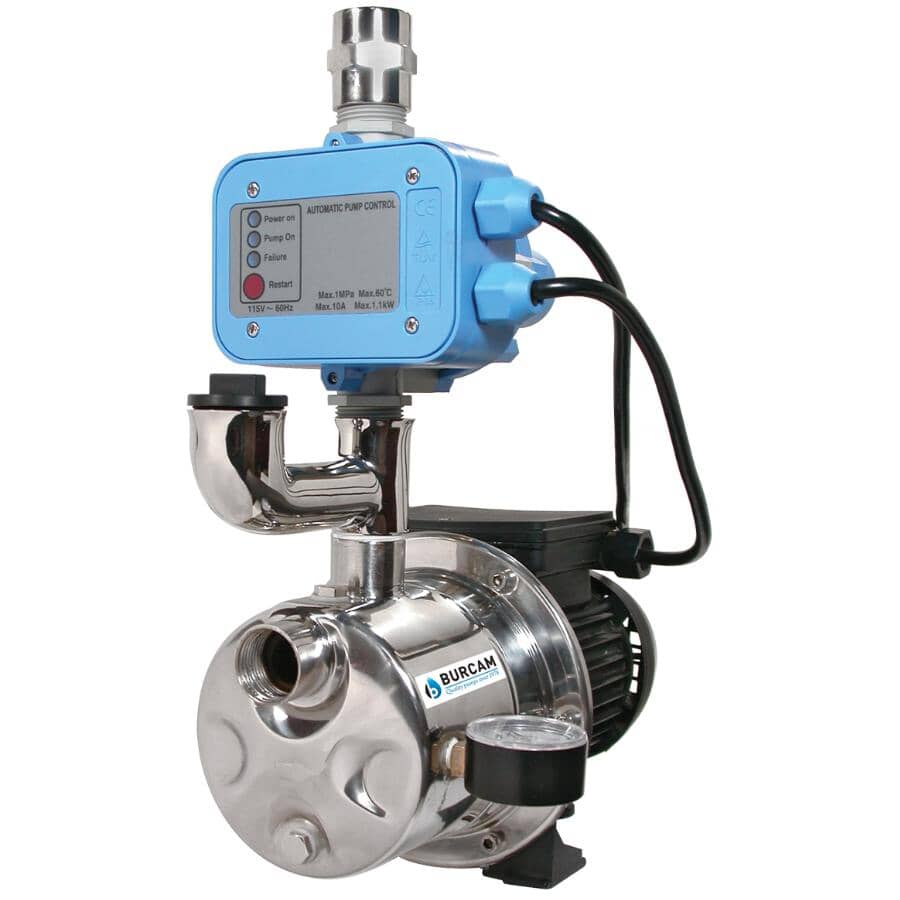 BURCAM 3/4 HP Shallow Well Jet Pump with Electronic Switch | Home Hardware
