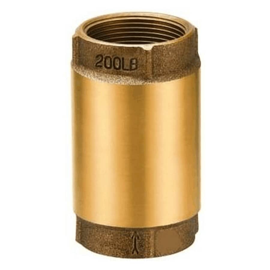 PROJEX 1" Check Valve - Brass | Home Hardware