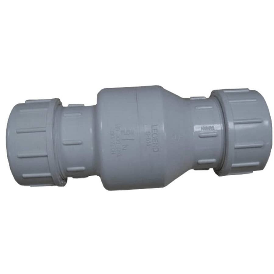 PROJEX 2" Compression Check Valve - PVC | Home Hardware