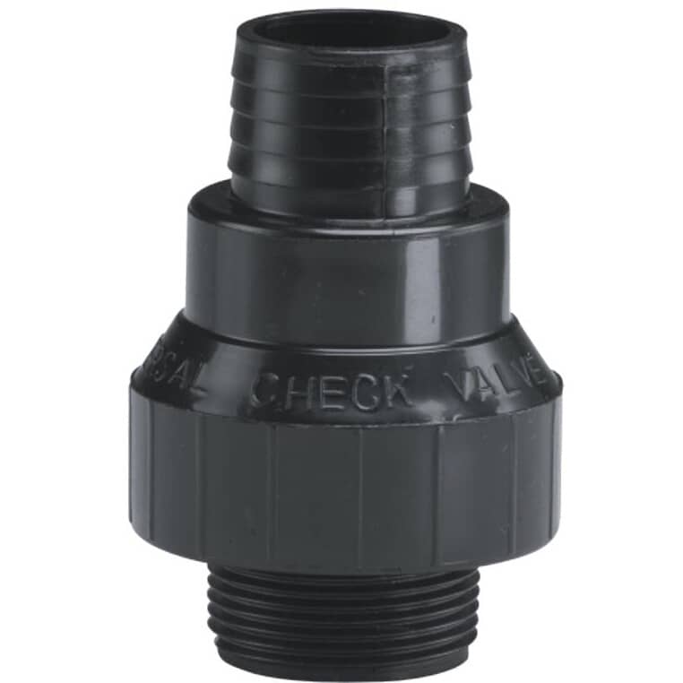 PROJEX 1-1/2" Check Valve - Plastic | Home Hardware