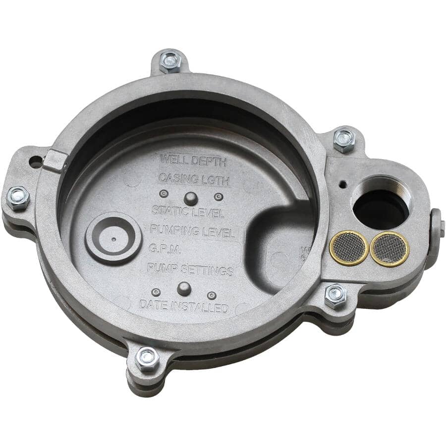BOSHART INDUSTRIES 6" Aluminum Watertight Locking Well Cap | Home Hardware