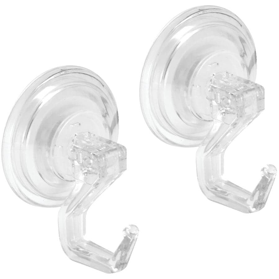 IDESIGN PowerLock Suction Cup Robe Hooks | Home Hardware