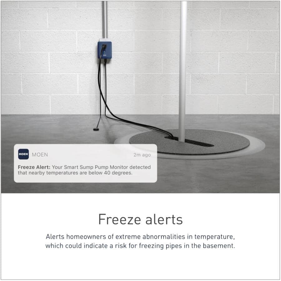 MOEN Smart Sump Pump Monitor | Home Hardware