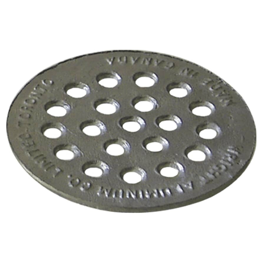 WRIGHT ALUMINUM 4-1/2" Grating Trap Plate Cover | Home Hardware