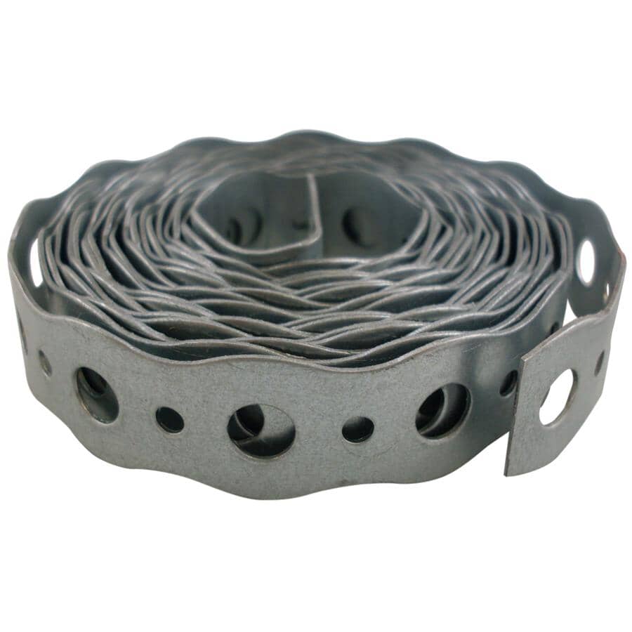 MASTERS 3/4" x 10' Steel Suspension Pipe Strapping | Home Hardware