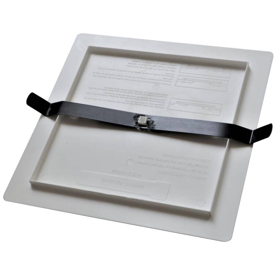 12" x 12" Plastic Access Panel - White | Home Hardware
