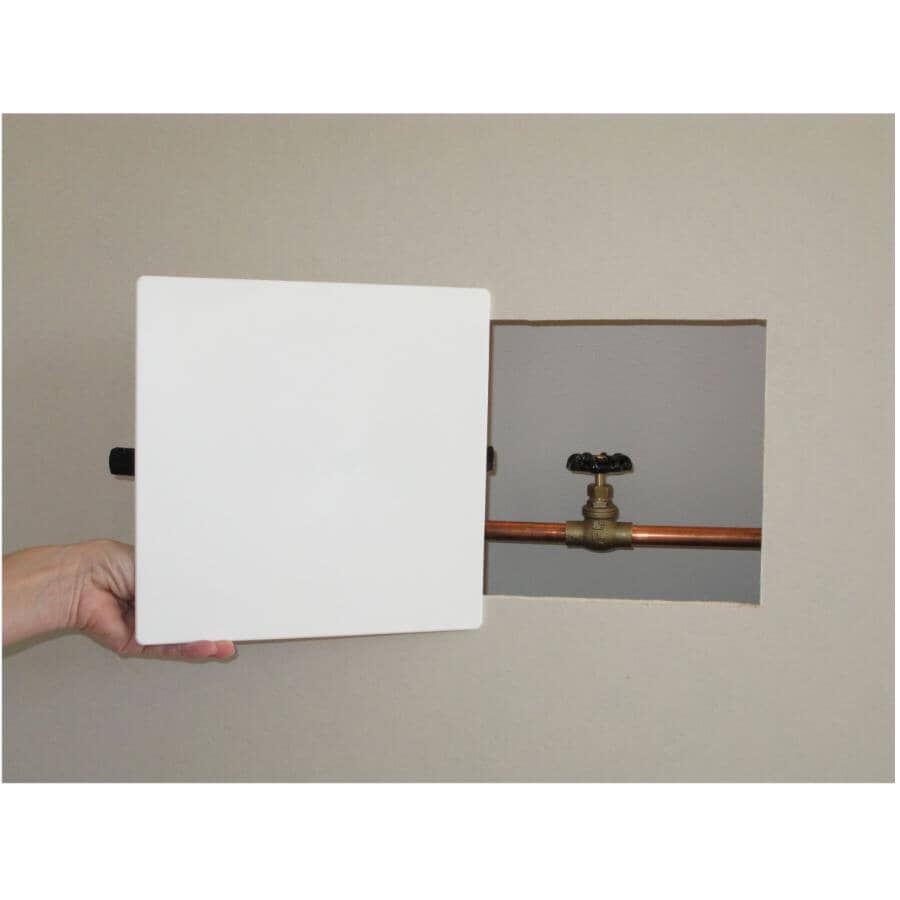12" x 12" Plastic Access Panel - White | Home Hardware