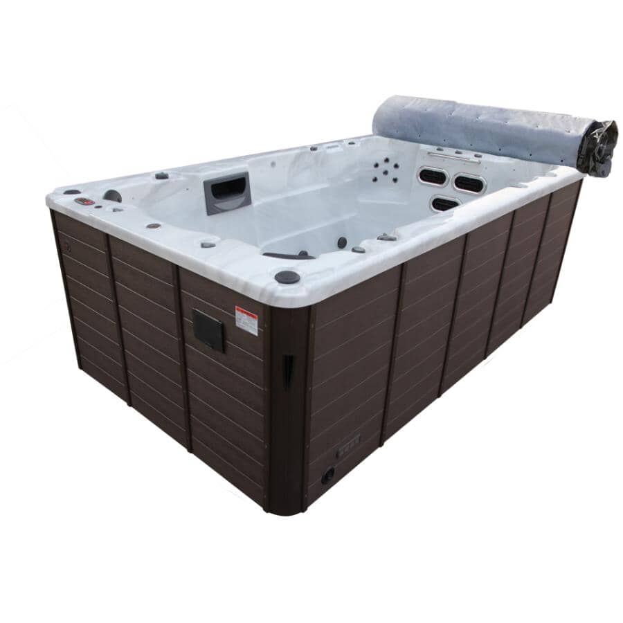 CANADIAN SPA COMPANY 13ft St Lawrence 12 Person Swim Spa | Home Hardware
