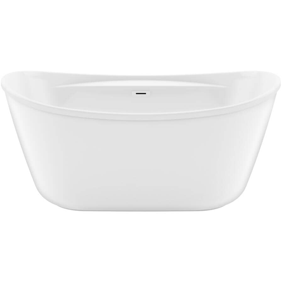 MAAX 58" x 32" Suna 2 Piece Freestanding Acrylx Tub | Home Hardware