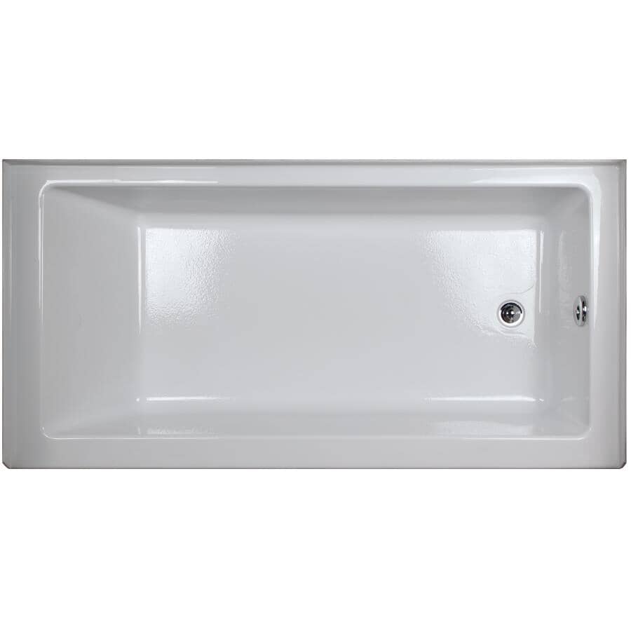 MIROLIN 60" x 30" x 16" Austin 16 Acrylic Tub | Home Hardware