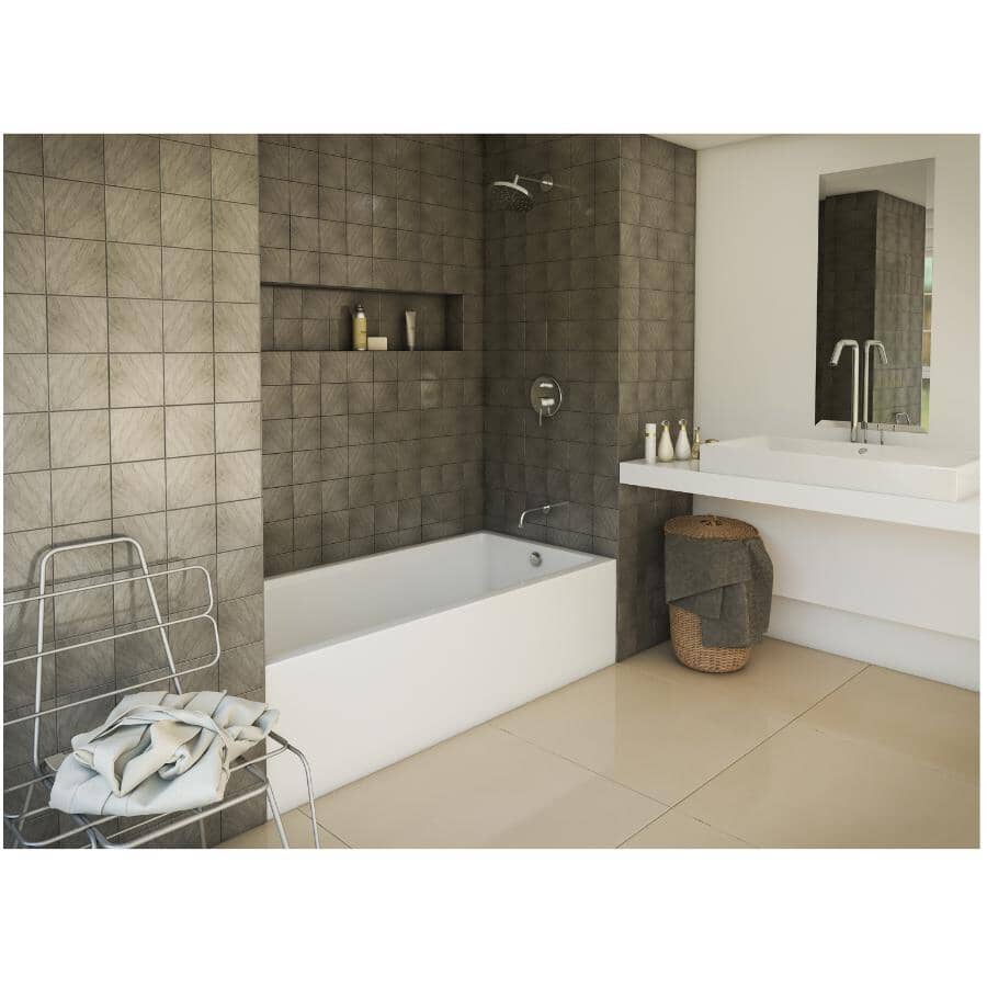 MIROLIN 60" x 30" x 16" Austin 16 Acrylic Tub | Home Hardware