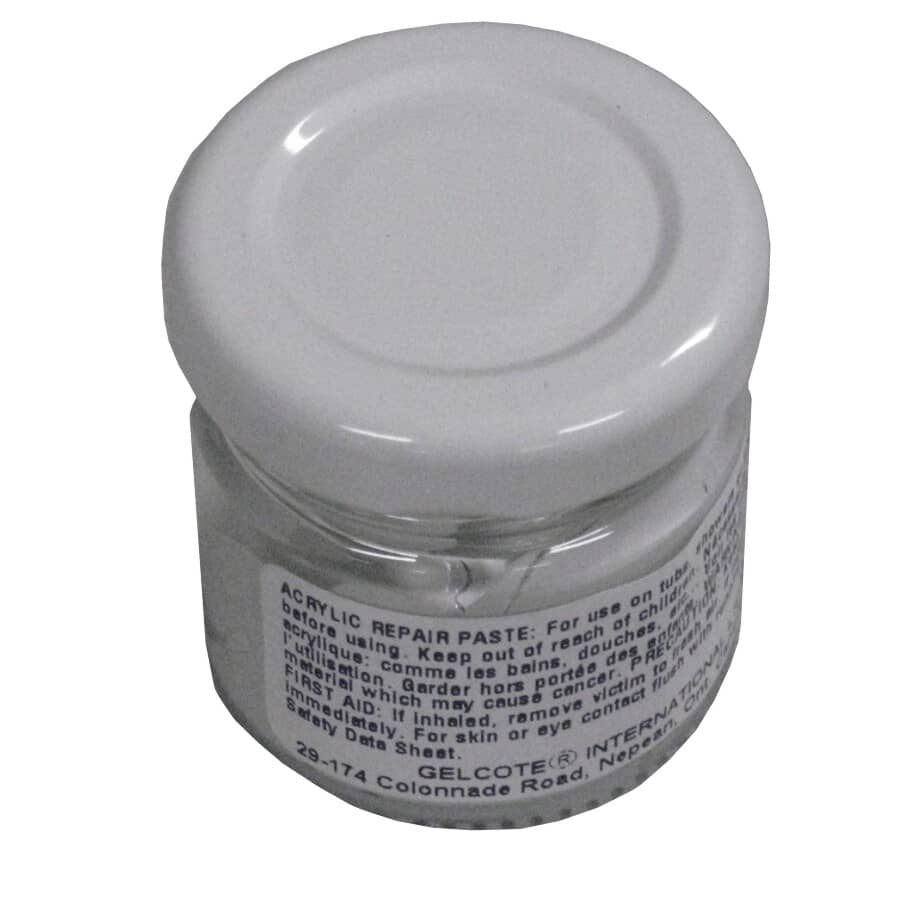 MIROLIN Trousse de réparation pour baignoire et douche en acrylique ...