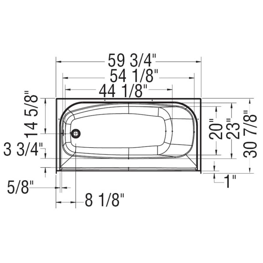 MAAX 60" x 30" Essence 4 Piece AcrylX Tub Shower | Home Hardware