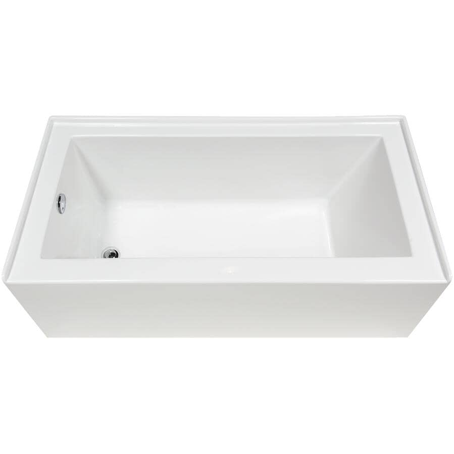 A&E BATH AND SHOWER 60" x 30" Ralph Acrylic Skirted Tub | Home Hardware